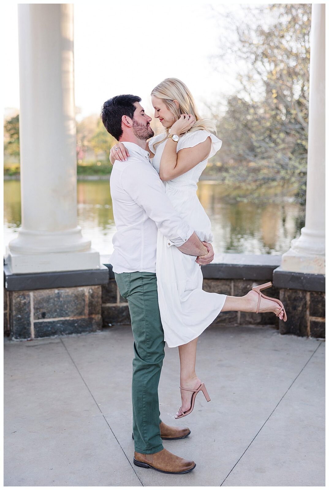 Keely & Jaron's Piedmont Park Engagement Photos in Atlanta, Georgia ...