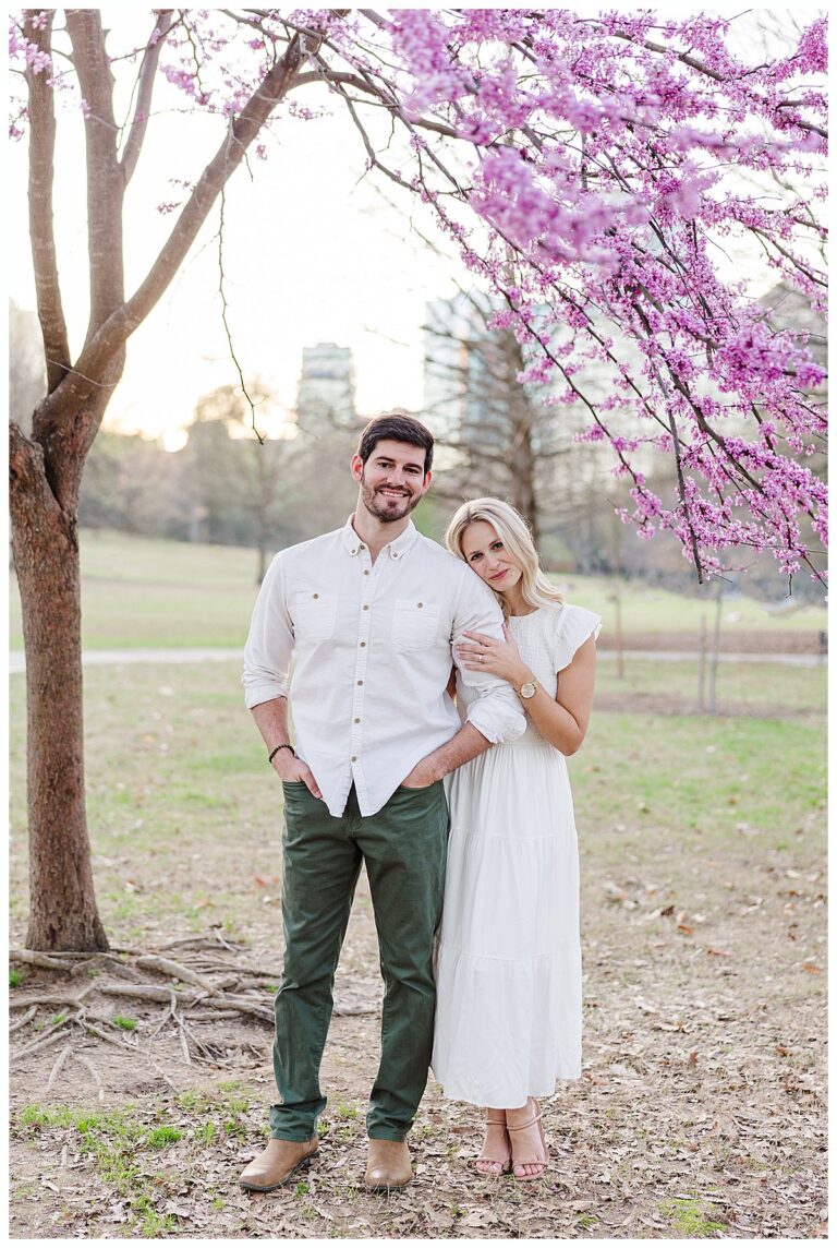 Keely & Jaron's Piedmont Park Engagement Photos in Atlanta, Georgia ...