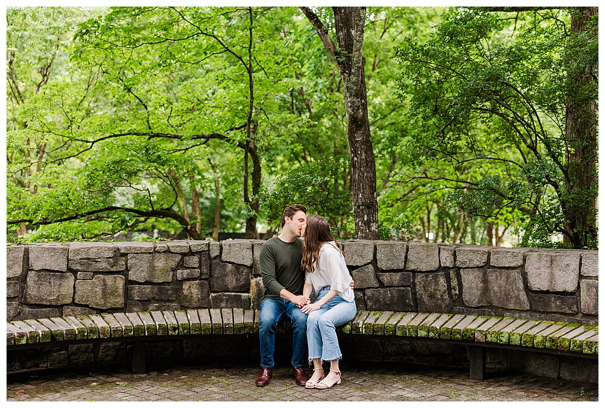 Athens Botanical Gardens Engagement Photos - christyhydephotography.com
